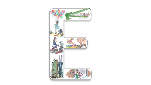 English Illustrators Display Lettering | Teaching Resources