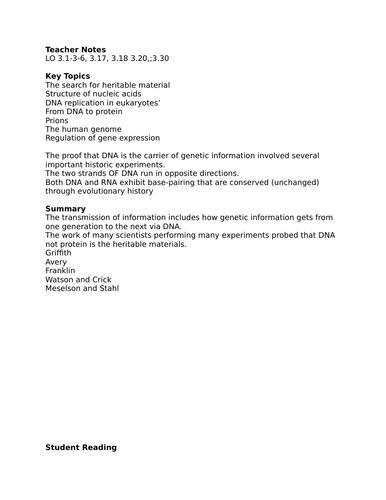 Biology DNA Unit, Pool Statue, AP Practice Test, Reading and Graphic ...