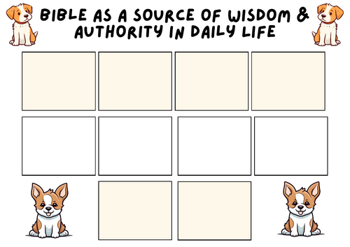 A-Level RS: Bible as a Source of Wisdom Top 10 Worksheet - Eduqas ...