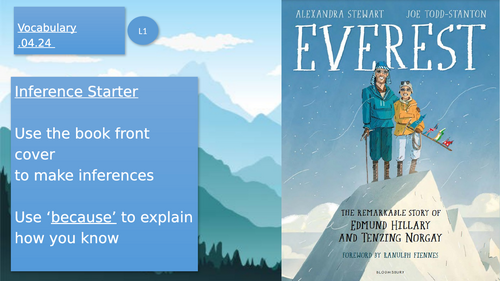 EVEREST Guided reading Planning | Teaching Resources