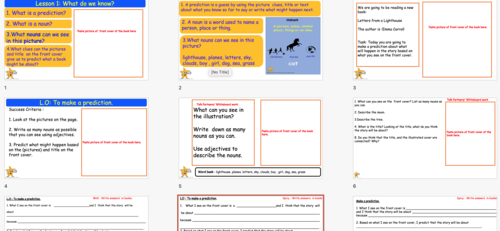 Letters from A Lighthouse by Emma Carroll -prediction from front cover ...