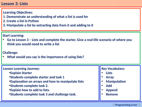 Python Pioneers - Mastering The Basics | Teaching Resources Python Pioneers - Mastering The Basics | Teaching Resources