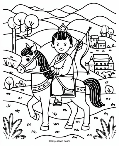 25x The Shang Dynasty Ancient China Coloring Sheets Colouring Pages ...