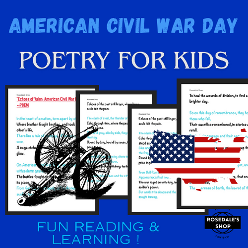 American Civil War Day ~ POEM for12th April "Echoes of Valor” ~ POETRY ...
