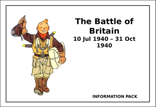 Battle of Britain worksheet and information | Teaching Resources