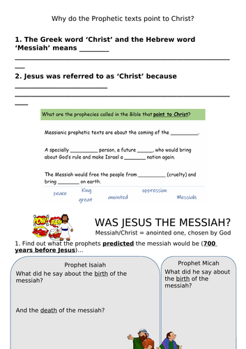 8.2 Prophecy and Promise: Why do the prophetic texts point to Christ ...