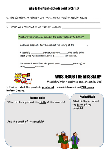 8.2 Prophecy and Promise: Why do the prophetic texts point to Christ ...