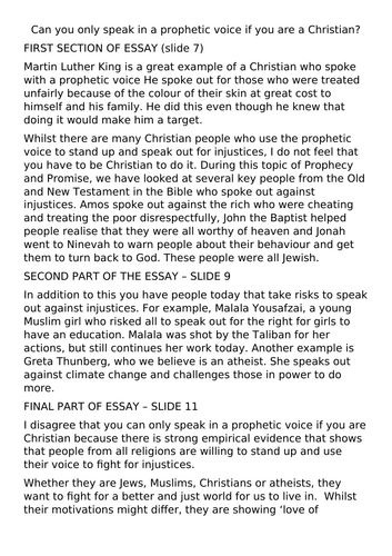 8.2 Prophecy and Promise: Can you only speak with a prophetic voice if ...