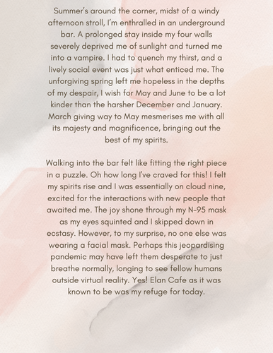 Descriptive Writing based on a Café Setting | Teaching Resources