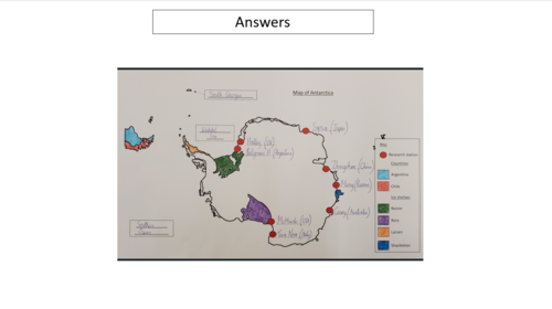 Antarctica map lesson. | Teaching Resources
