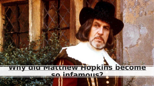 Why did Matthew Hopkins – the Witchfinder General – become so infamous ...