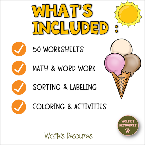50 Summer Worksheets for KS1 - Activities - Colouring - End Of Year ...