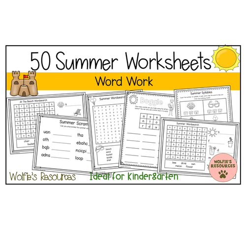 50 Summer Worksheets for KS1 - Activities - Colouring - End Of Year ...