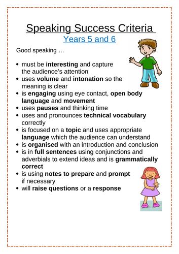 Progressive Speaking and Listening Assessment Tools for Whole School ...