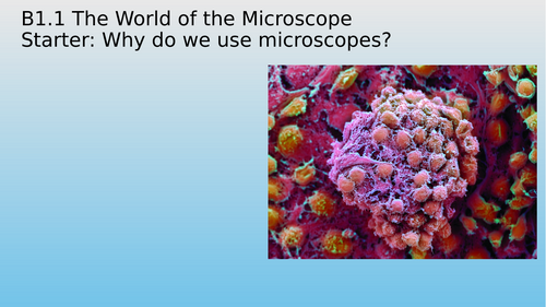 B1.1 The World of The Microscope Trilogy Triple Lesson Plan Digital ...