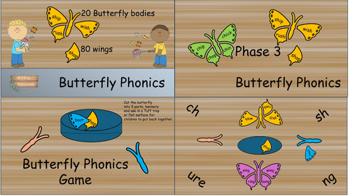 Butterfly Phonics Game | Teaching Resources