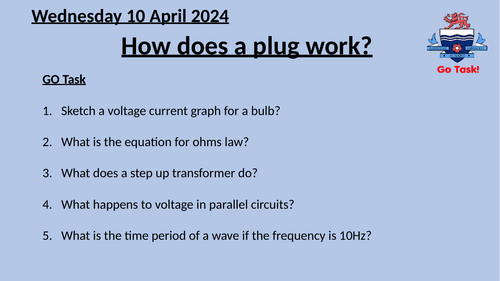Wiring a plug | Teaching Resources