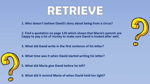 I am David - Anne Holm - Chapter 5 - Double Lesson! | Teaching Resources