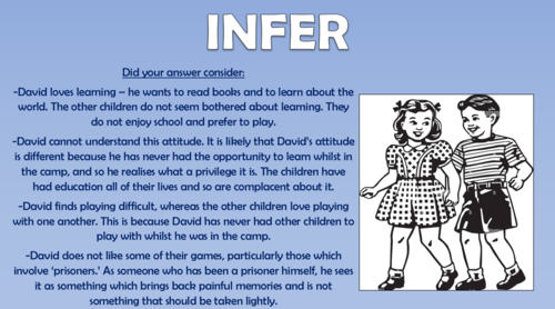 I am David - Anne Holm - Chapter 5 - Double Lesson! | Teaching Resources