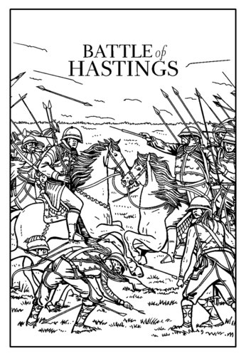 History The Battle of Hastings 1066 Coloring Sheets Colouring Pages ...