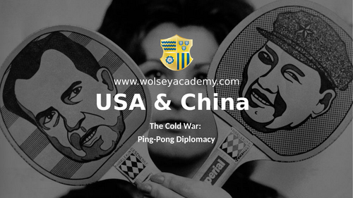 The Cold War | 36. US & China Relations | Teaching Resources