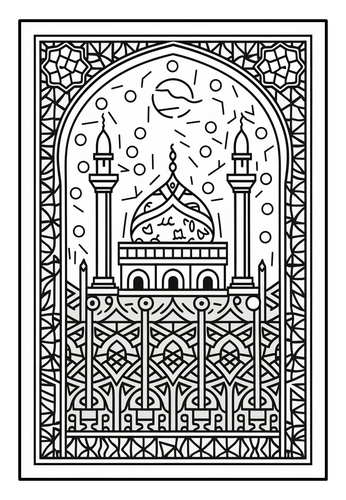 NEW 20 x Islam Religion - Muslims themed Coloring Sheets Colouring ...