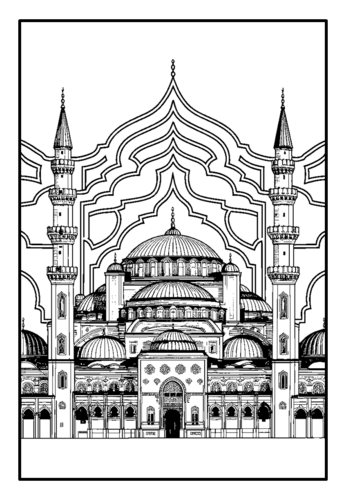 NEW 20 x Islam Religion - Muslims themed Coloring Sheets Colouring ...
