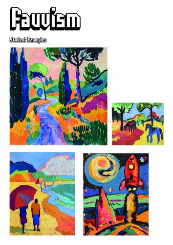 Fauvism Cover Lesson | Teaching Resources