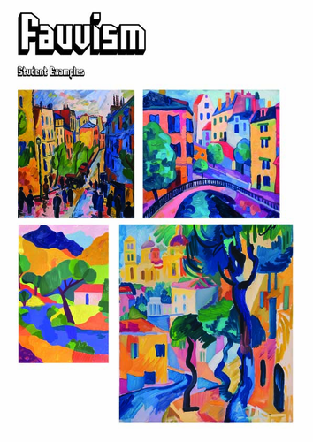 Fauvism Cover Lesson | Teaching Resources