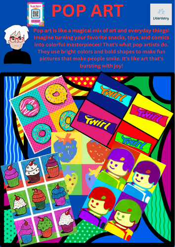 Pop Art Tutorial: From Sketch To Finish | Teaching Resources