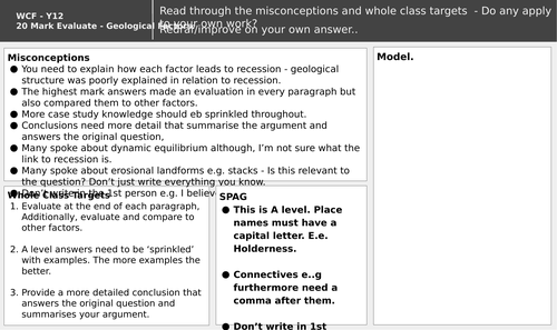Edexcel A Level Geography Tectonics & Coasts complete Set Of Lessons ...