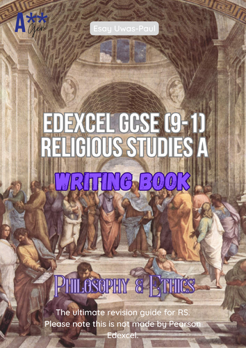 Edexcel A GCSE RS Philosophy & Ethics Predicted Questions | GRADE 9 ...