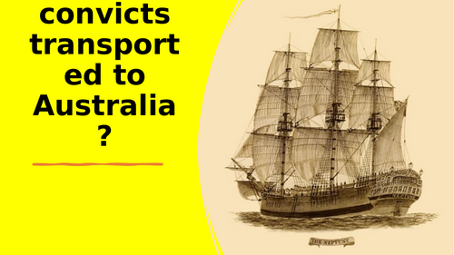 How was life for convicts transported to Australia? | Teaching Resources