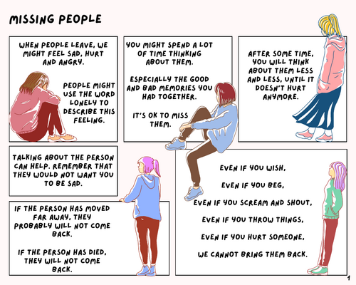 Missing People | Social Comic | SEND ADHD ASD | Teaching Resources