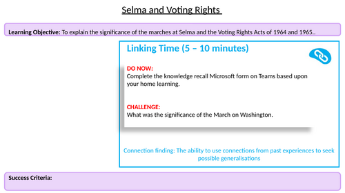 Selma and the Voting Rights Act, 1964 | Teaching Resources