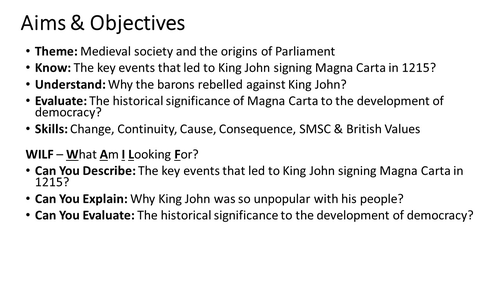 Magna Carta - Assessing its historical significance to the development ...