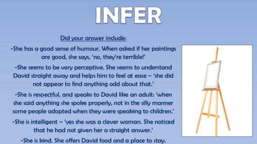 I am David - Anne Holm - Chapter 6 - Double Lesson! | Teaching Resources