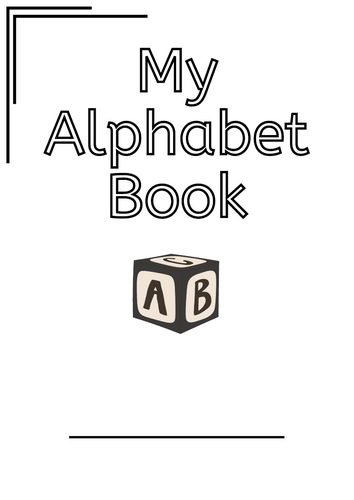 My Alphabet Book (Colouring) | Teaching Resources