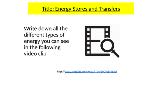 GCSE Physics Energy Topic: Complete Unit with Engaging Lessons ...