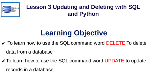 SQL database with Python | Teaching Resources SQL database with Python | Teaching Resources