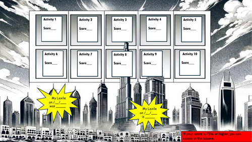 Achieve 3000 trackers, checklists, PPT | Teaching Resources