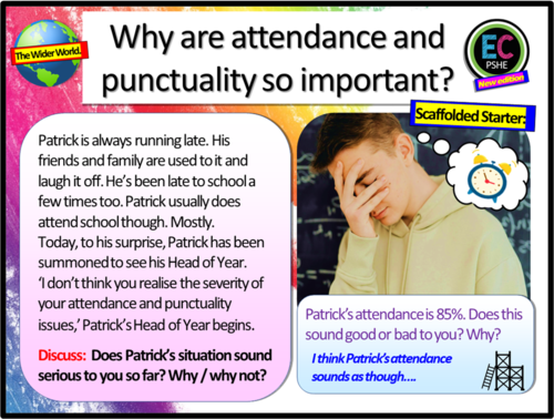 Attendance and Punctuality | Teaching Resources