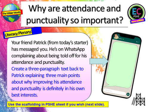 Attendance and Punctuality | Teaching Resources