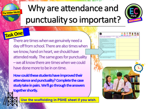 Attendance and Punctuality | Teaching Resources
