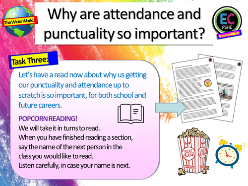 Attendance and Punctuality | Teaching Resources
