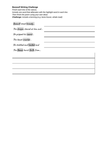 KS3 English World Myths (Reading & Creative) Writing Scheme of Learning ...