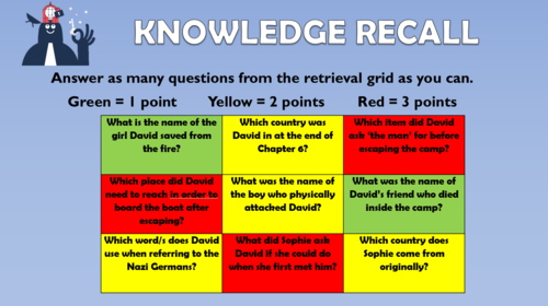 I am David - Anne Holm - Chapter 7 - Double Lesson! | Teaching Resources