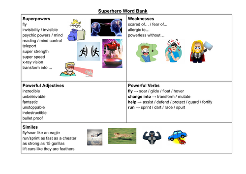 Superhero Reading Activity (AMAZING Demo Lesson!) | Teaching Resources