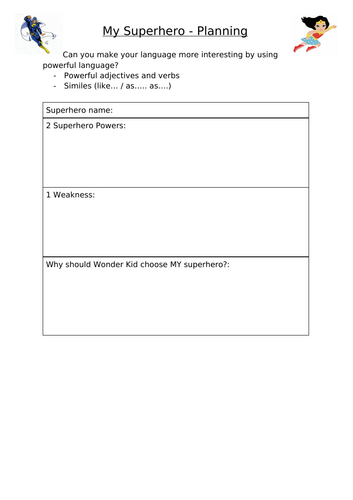 Superhero Reading Activity (AMAZING Demo Lesson!) | Teaching Resources