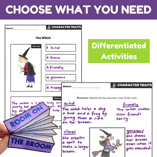Room on the Broom Activities - Reading Comprehension & Literacy Skills ...